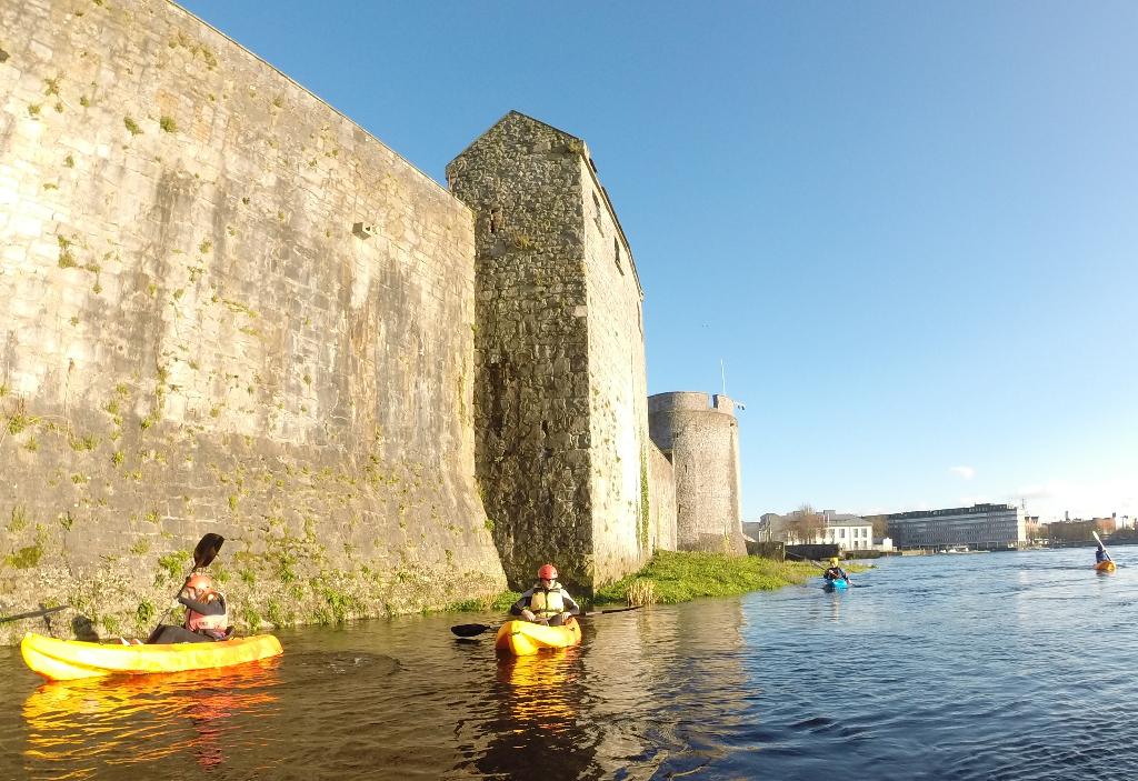 Kayaking Tours & Kayaking Lessons in Limerick City, Ireland